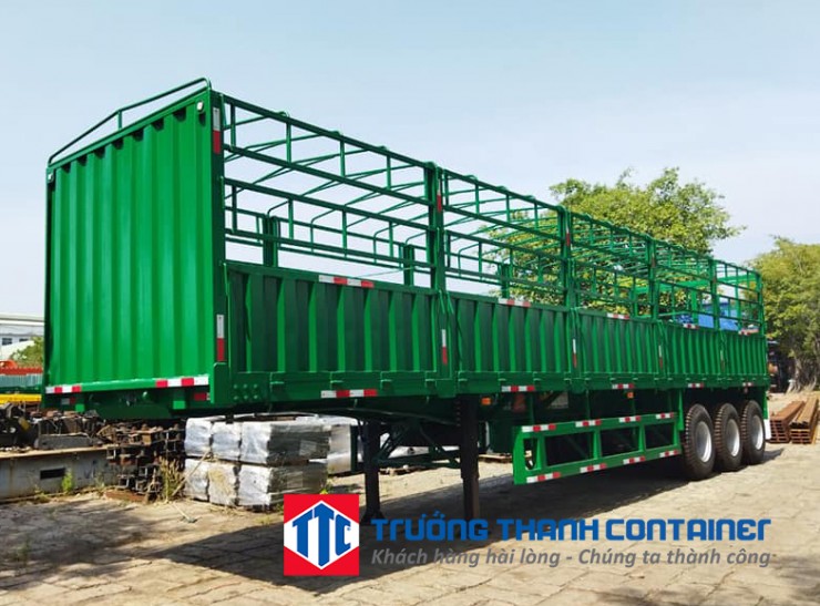 Bán somi romooc CIMC sàn bửng giá rẻ tại Bình Dương