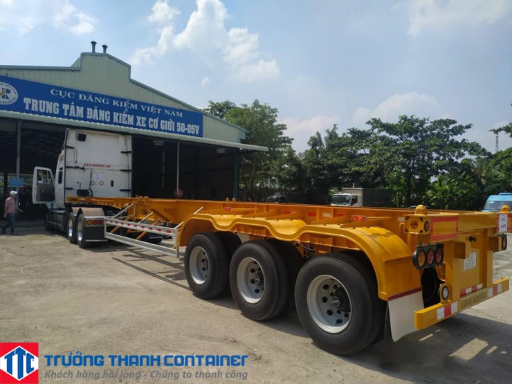 Báo giá Somi Romooc CIMC Xương 40 feet mới nhất 2021